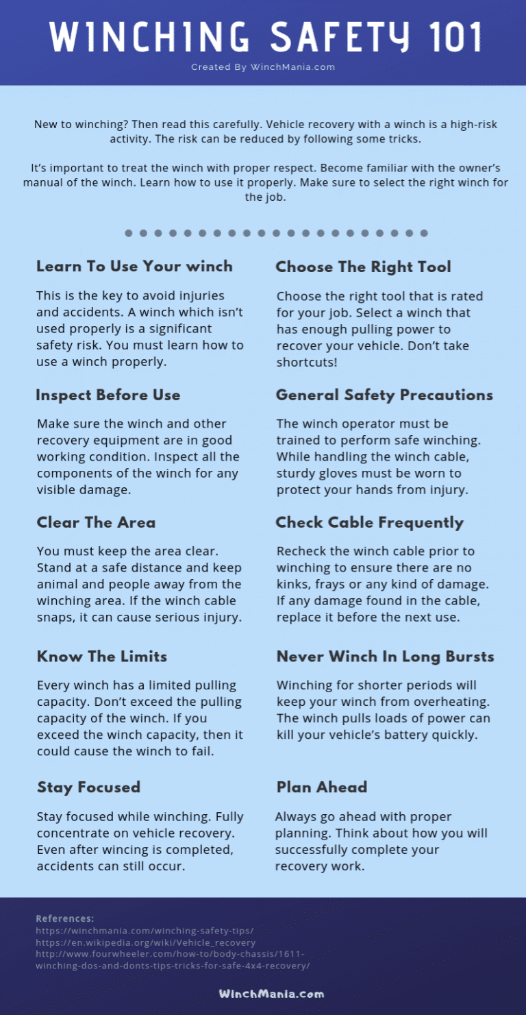 10 Winching Safety Tips You Must Follow (To Not Get Hurt)